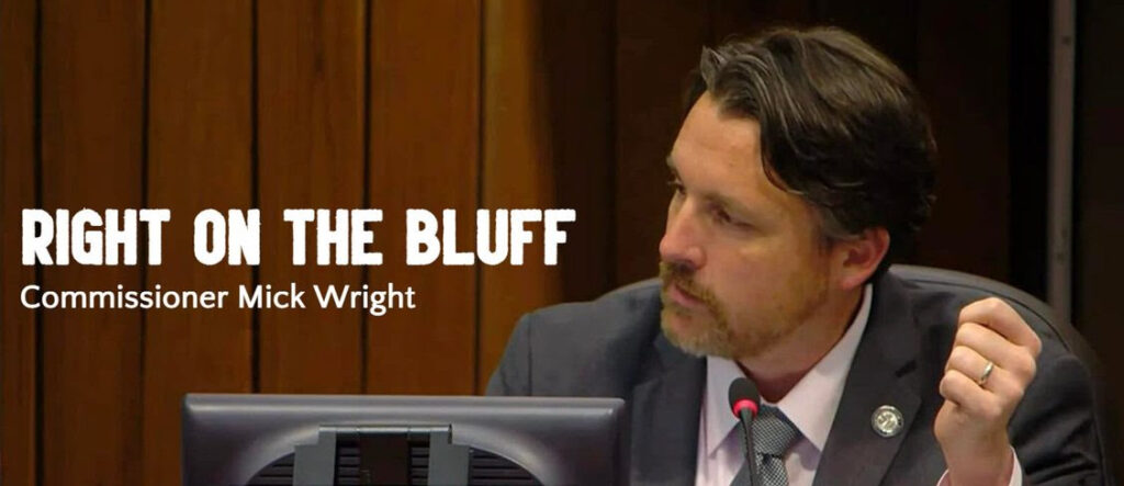 Right on the Bluff: June 2023 - Commissioner Mick Wright